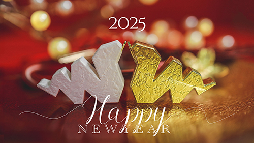 [新年贺卡图片] 2025年新年贺卡设计“HAPPY NEW YEAR”278张免费图片| 时尚免费照片素材：GIRLY DROP